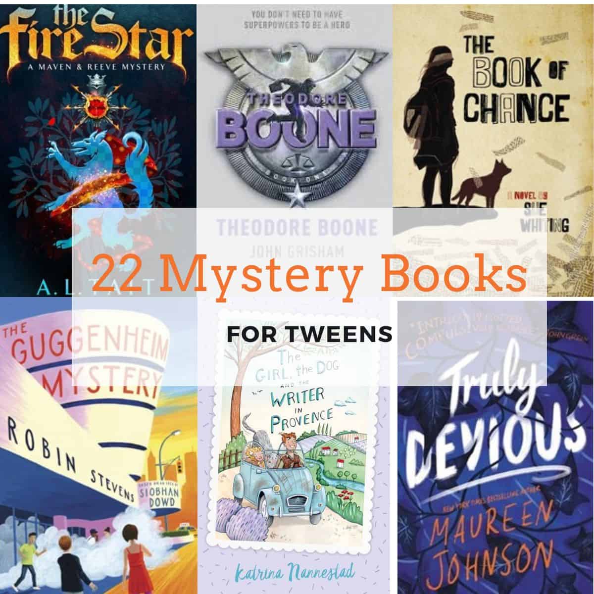 22 mystery novels for tweens - Stuff Mums Like