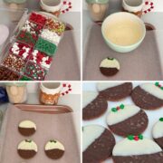 Easy Christmas Pudding Biscuits - Stuff Mums Like
